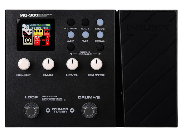 NUX MG-300 – PEDALIERA MULTIEFFETTO CON TECNOLOGIA MODELER PER CHITARRA