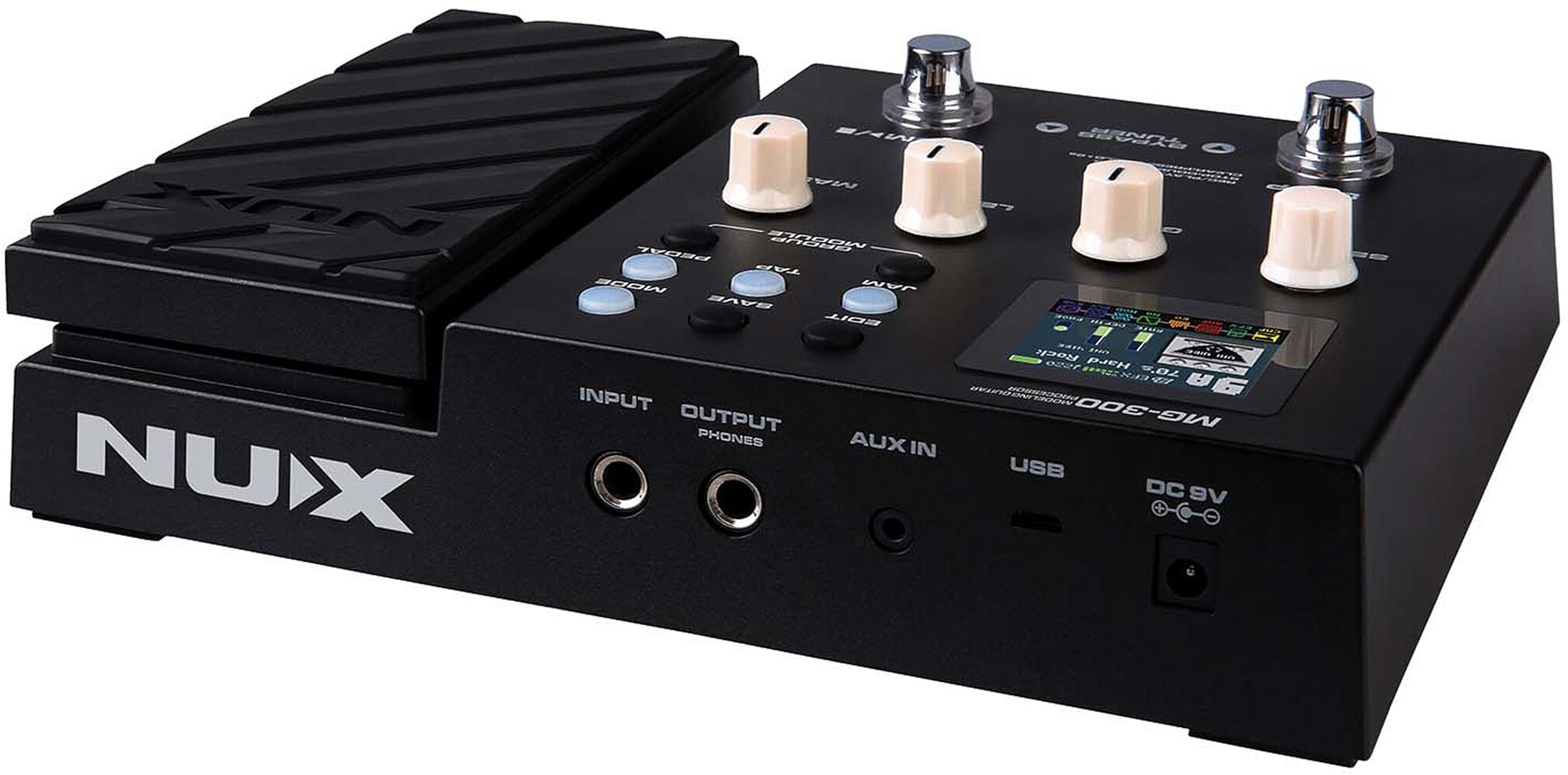 NUX MG-300 – PEDALIERA MULTIEFFETTO CON TECNOLOGIA MODELER PER CHITARRA